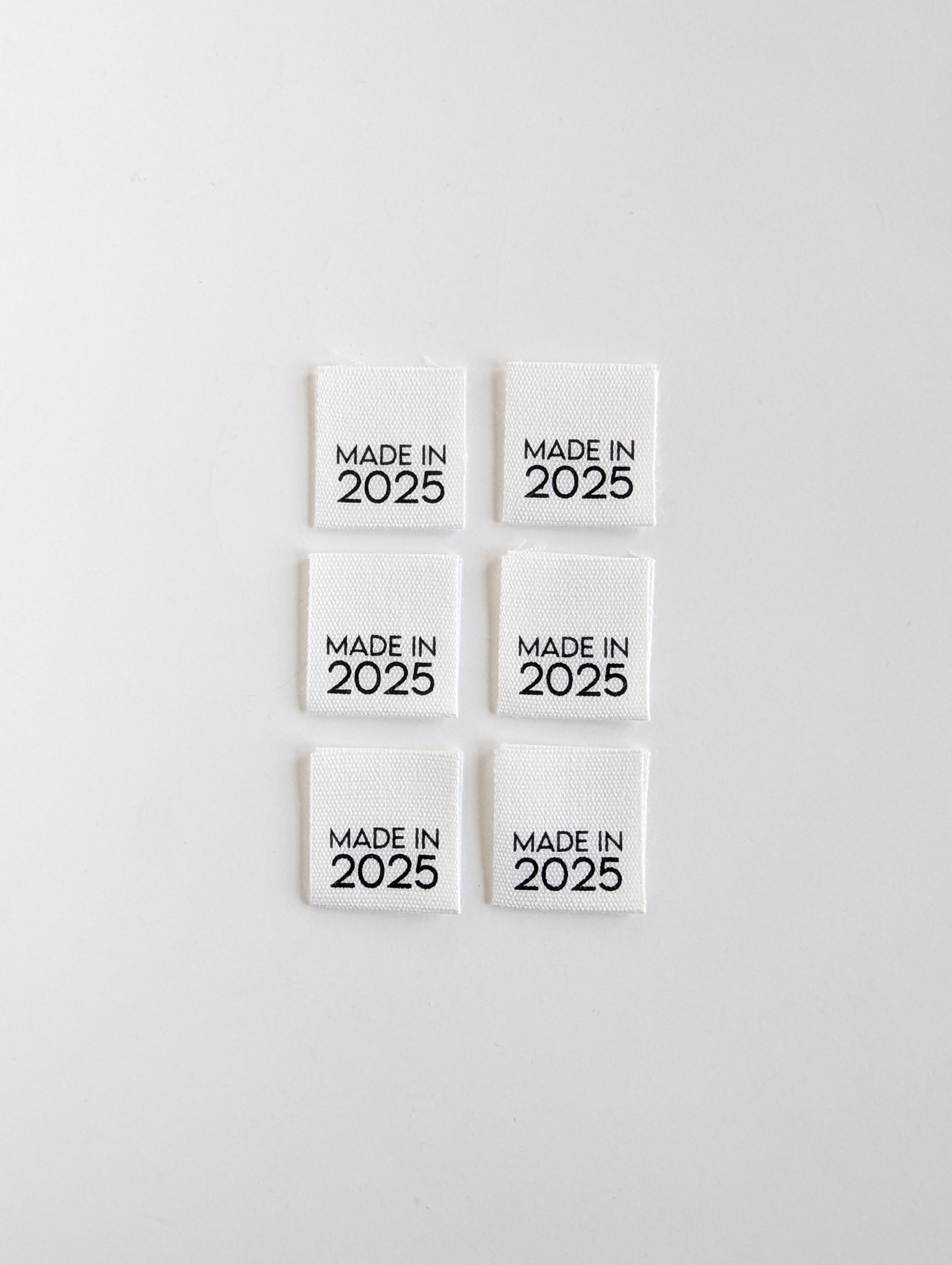 Made in 2025 | Cotton Luxe Labels – Intensely Distracted