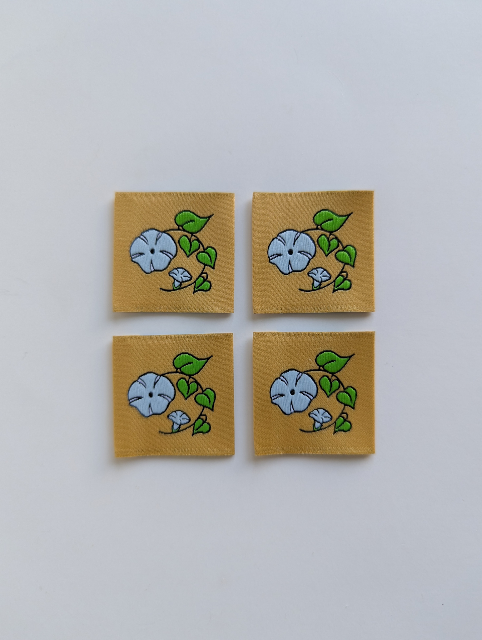 September Morning Glories | Woven Luxe Labels – Intensely Distracted